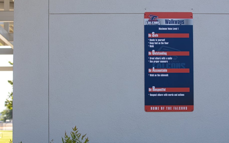 School Signage - Pro-Screen